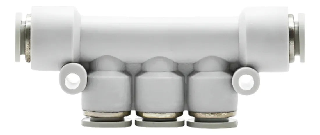CONECTOR TRIPLE 8mm-3/8 Paquete 5 piezas – denevamx